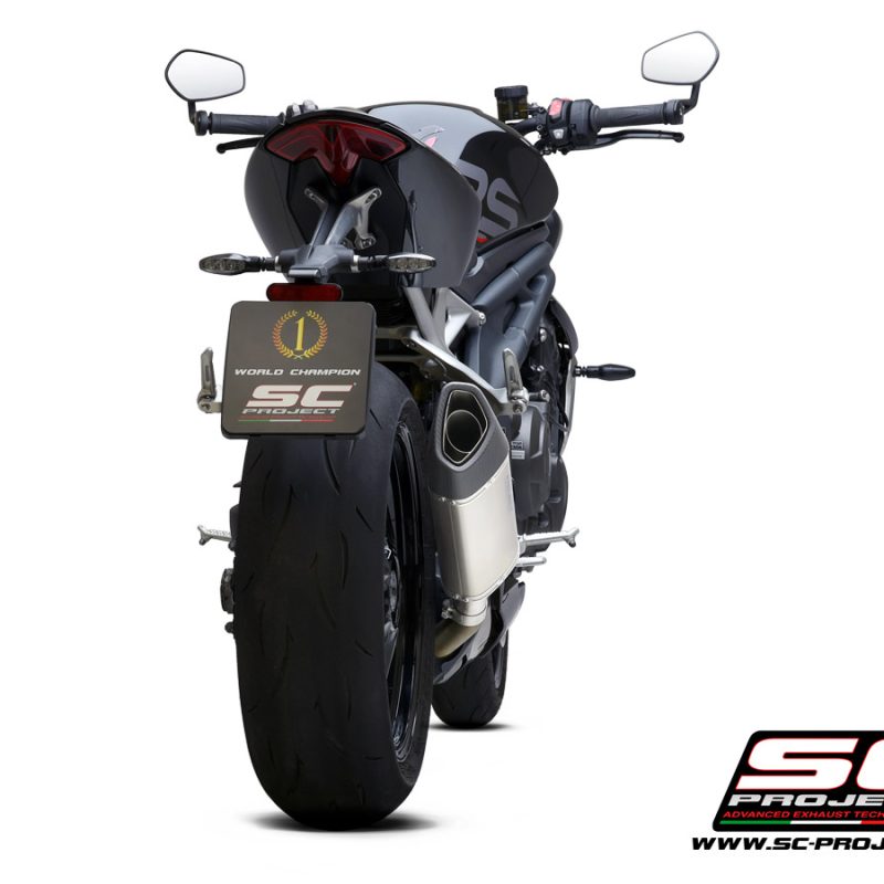 SC Project Exhaust Triumph Speed Triple 1200 SC1-R GT Silencer 2021 ...