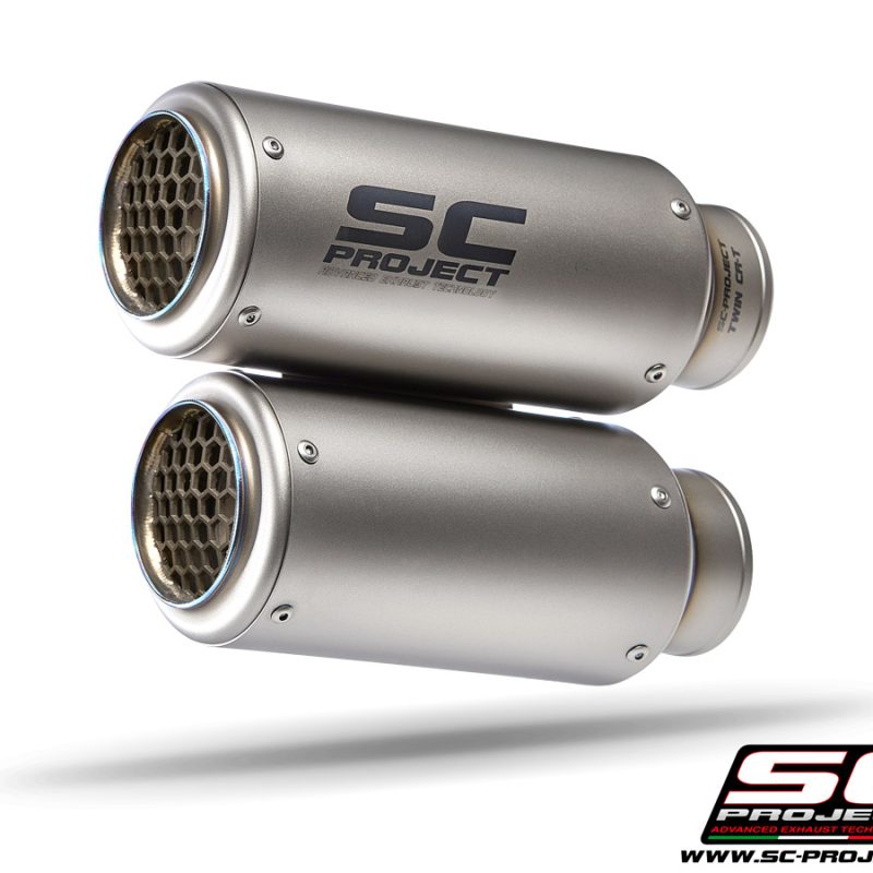 SC Project Exhaust Triumph Speed Triple 1200 Dual CR-T Silencer 2021 ...
