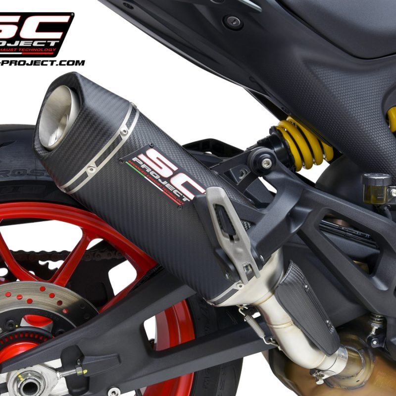 SC Project Exhaust Ducati Monster 950 SC1-S Silencer | Conquest Racing Ltd