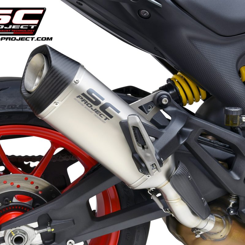 SC Project Exhaust Ducati Monster 950 SC1-S Silencer | Conquest Racing Ltd