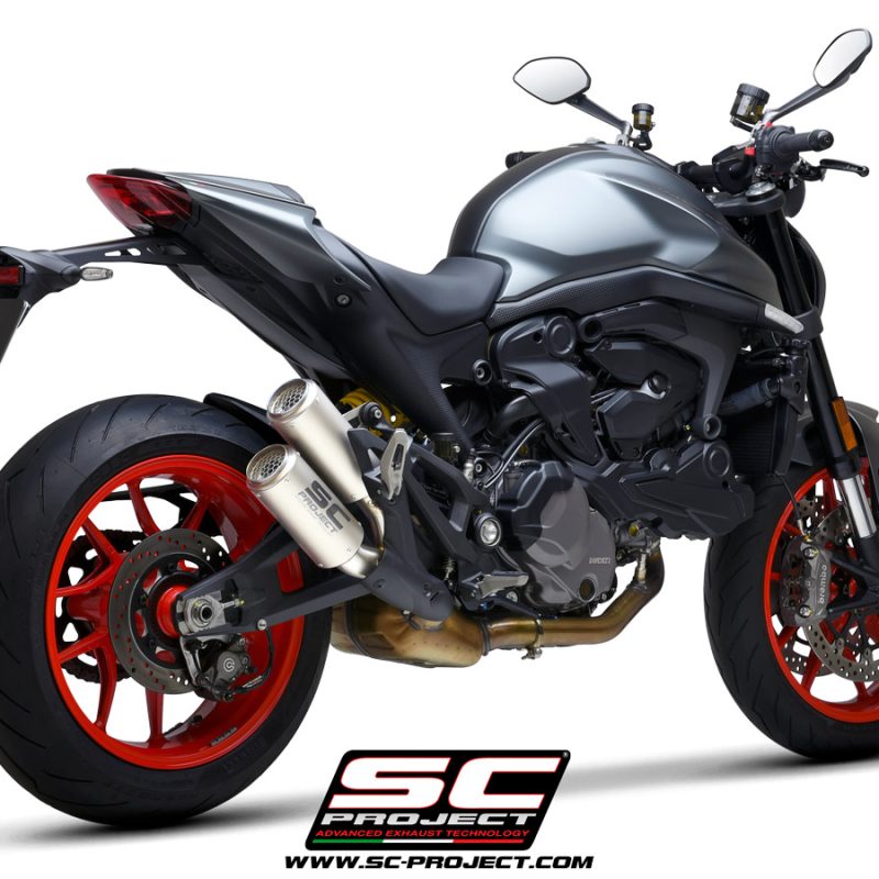 SC Project Exhaust Ducati Monster 950 Twin CR-T Silencer | Conquest ...