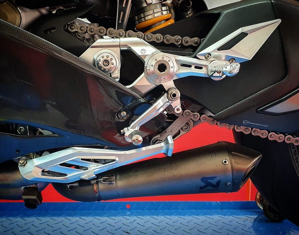 MotoCorse Ducati Panigale V4 Billet CNC Side Kick Stand 2018-24 ...