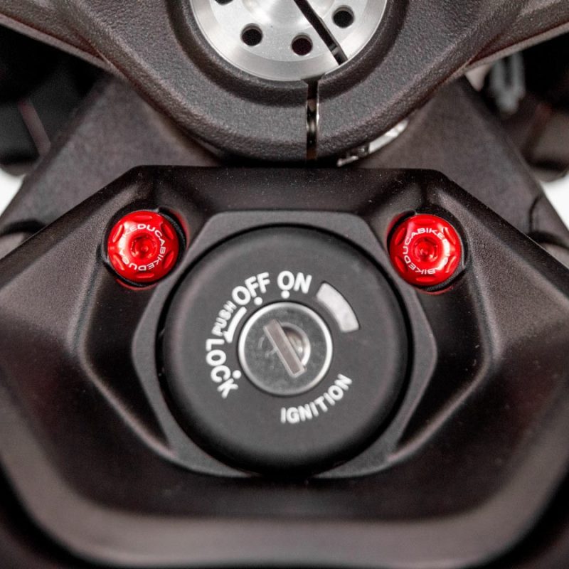 Ducabike Ducati Key Lock Cover Screw Kit | Conquest Racing Ltd
