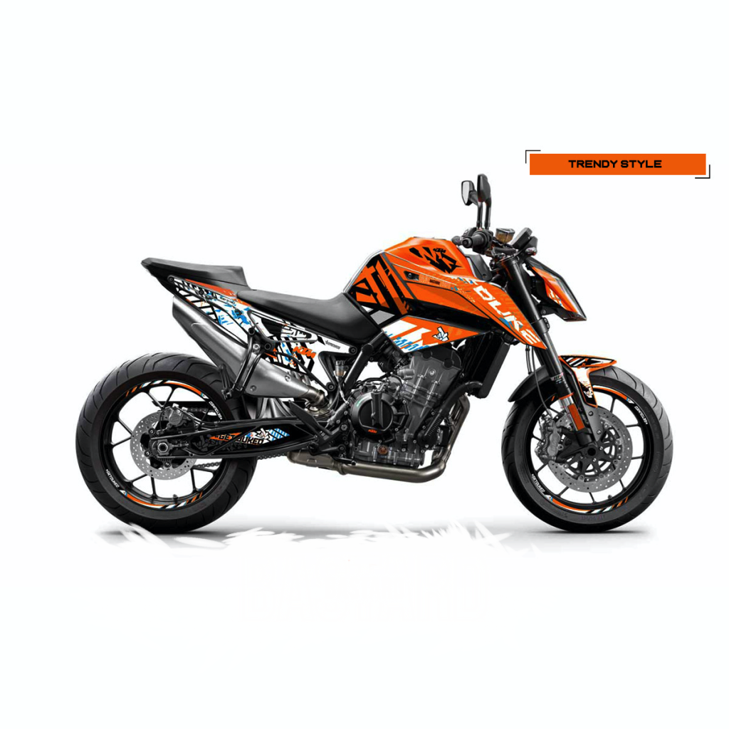 Bagoros Performance KTM Duke 790 890/R Decal Sticker Kit | Conquest ...