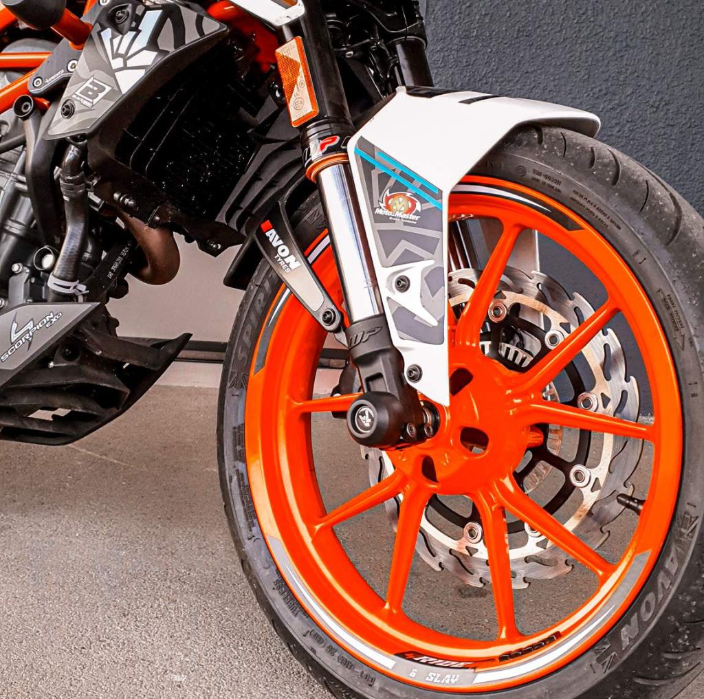 Bagoros Performance KTM Front Fork Spindle Sliders | Conquest Racing Ltd