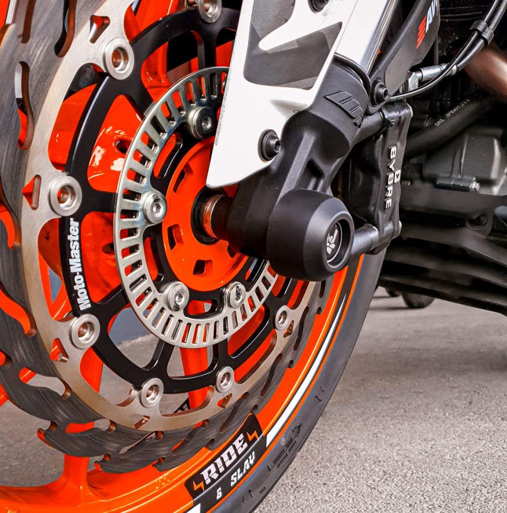 Bagoros Performance KTM Front Fork Spindle Sliders | Conquest Racing Ltd