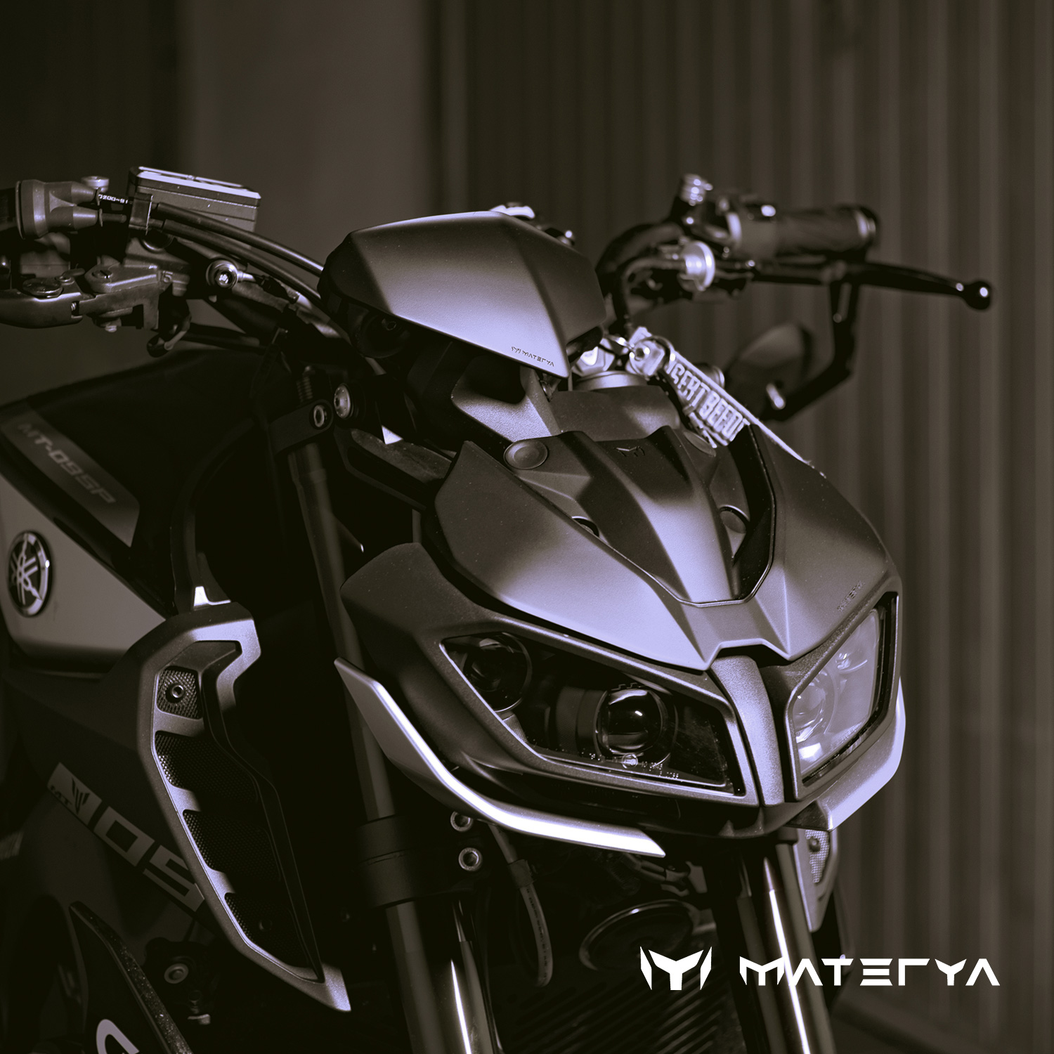 MATERYA Yamaha MT-09 Dashboard Cover Screen 2017-20 | Conquest Racing Ltd