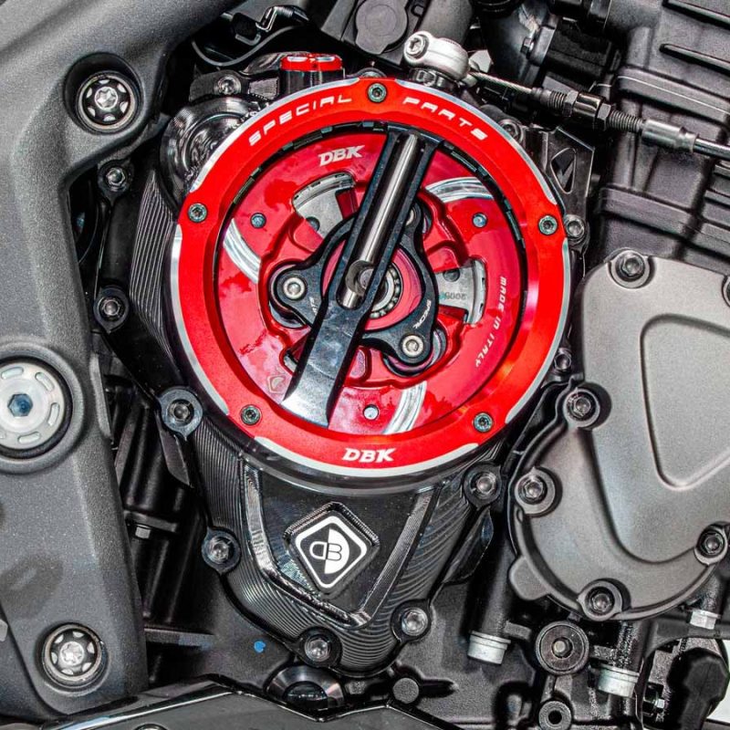 DBK Triumph Speed Triple 1200 RR / RS / RX Clear Clutch Cover Kit ...