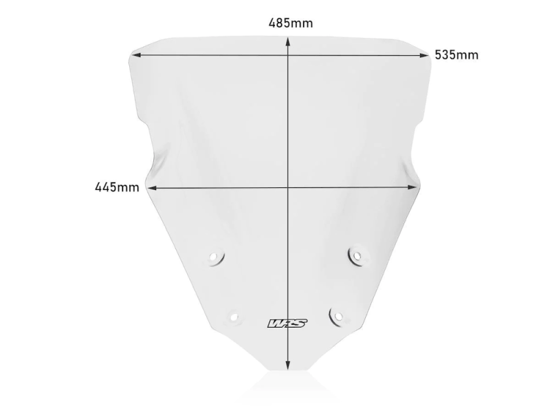 WRS Suzuki GSX-S1000GT Touring Screen | Conquest Racing Ltd
