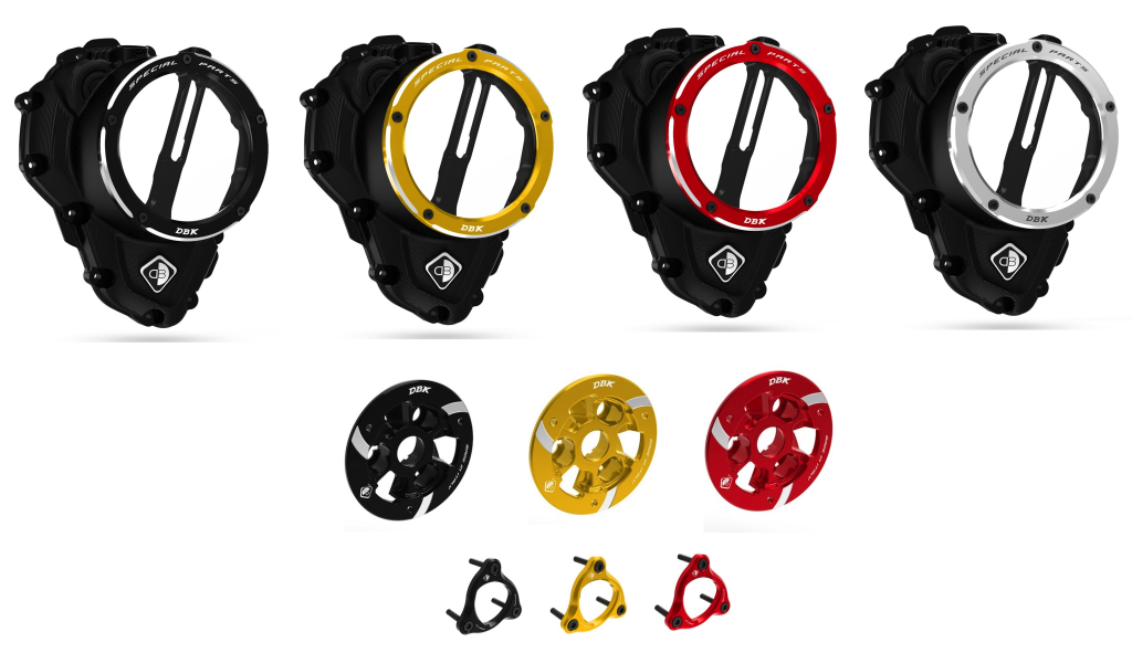 DBK Triumph Speed Triple 1200 RR / RS / RX Clear Clutch Cover Kit ...