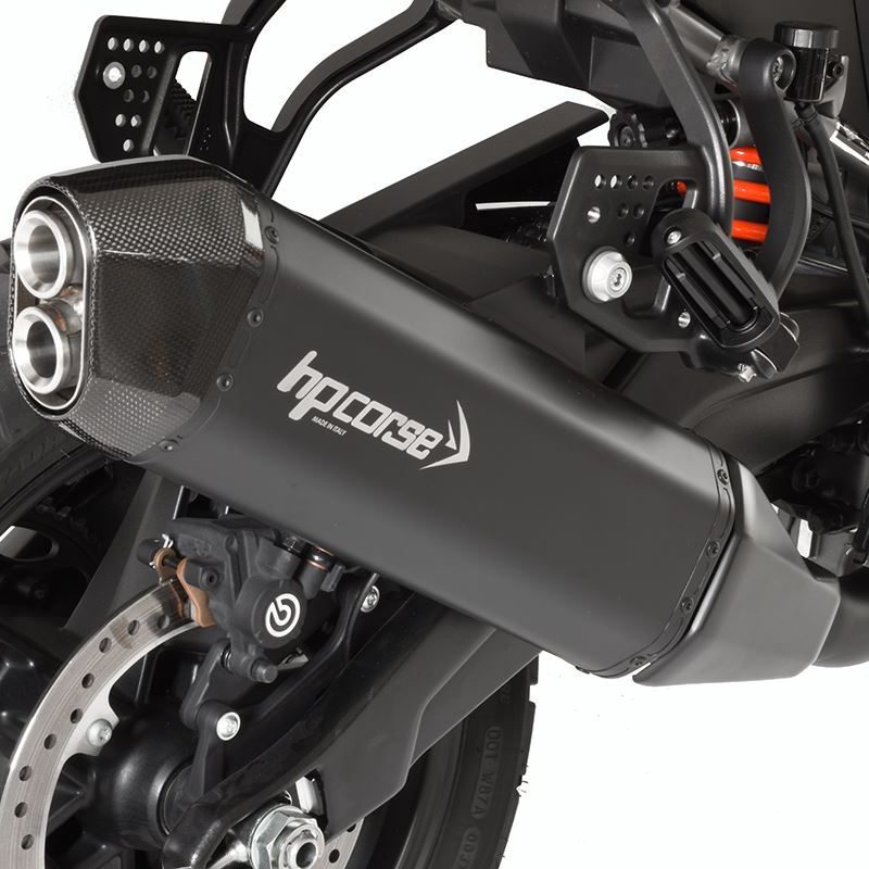 HP Corse Exhaust Harley Davidson Pan America SPS Carbon Silencer ...