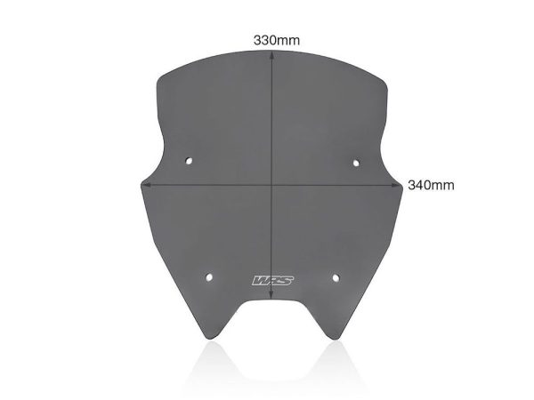 WRS BMW R1200RS 2015-18 / R1250RS 2018+ Sports Screen | Conquest Racing Ltd