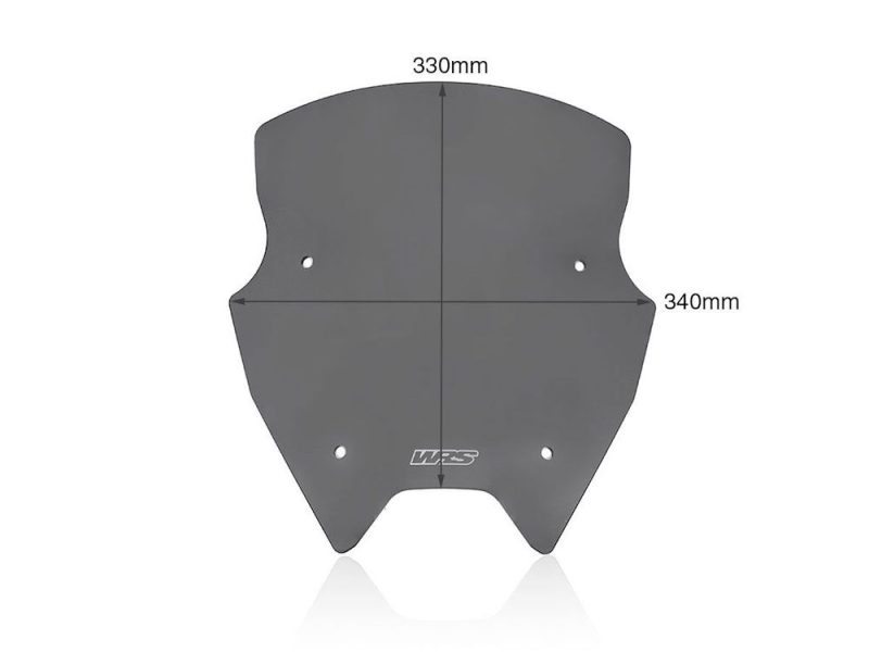 WRS BMW R1200RS 2015-18 / R1250RS 2018+ Sports Screen | Conquest Racing Ltd