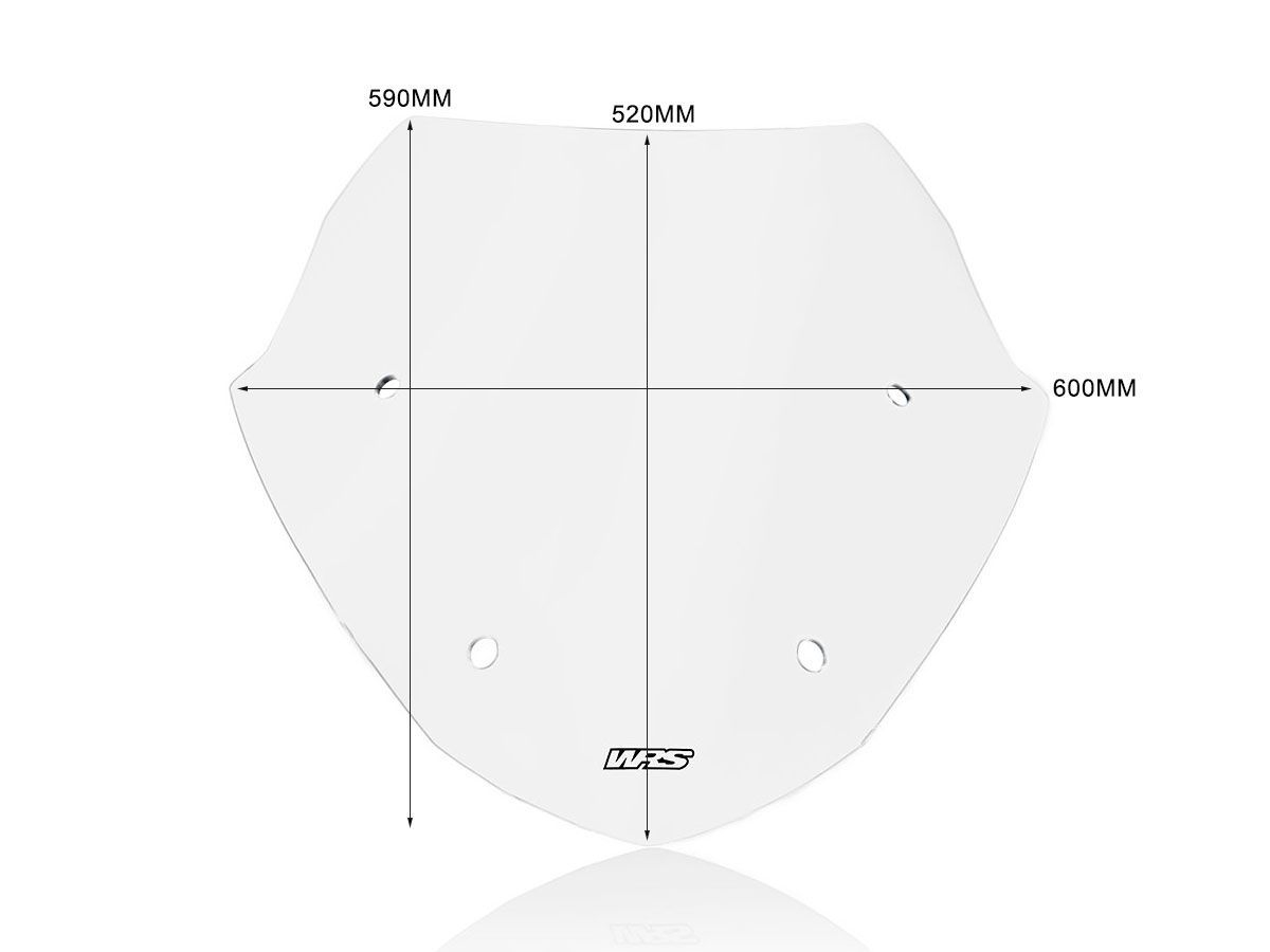 WRS BMW R1250RT Sport Screen 2021+ | Conquest Racing Ltd