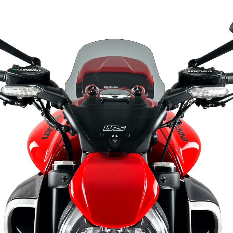WRS Ducati Diavel V4 Sport Screen | Conquest Racing Ltd