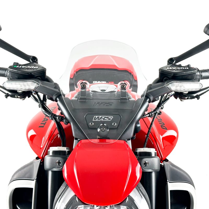 WRS Ducati Diavel V4 Sport Screen | Conquest Racing Ltd