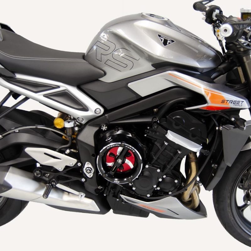 DBK Triumph Street Triple 765 R / S / RS Clear Clutch Cover Kit 2017 ...