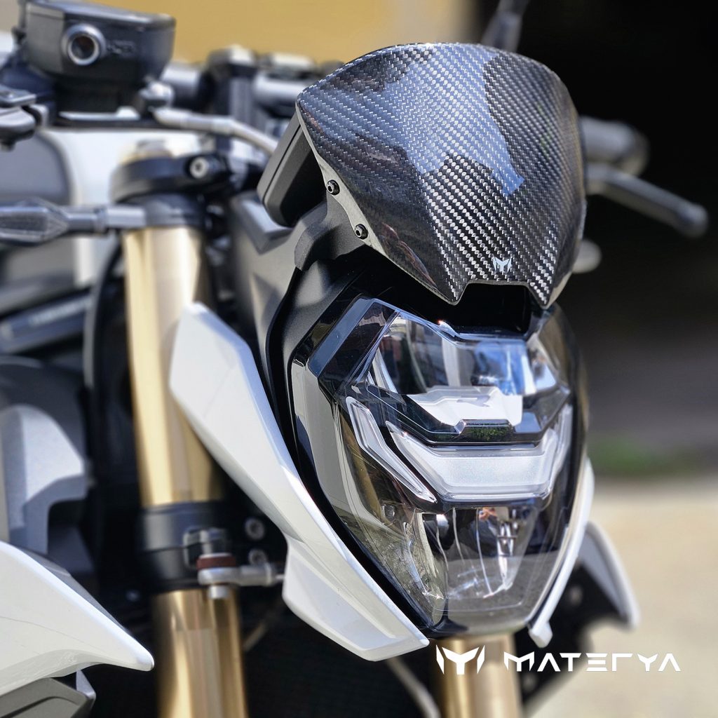 MATERYA BMW S1000R Carbon Fibre Flyscreen Screen 2021+ | Conquest ...