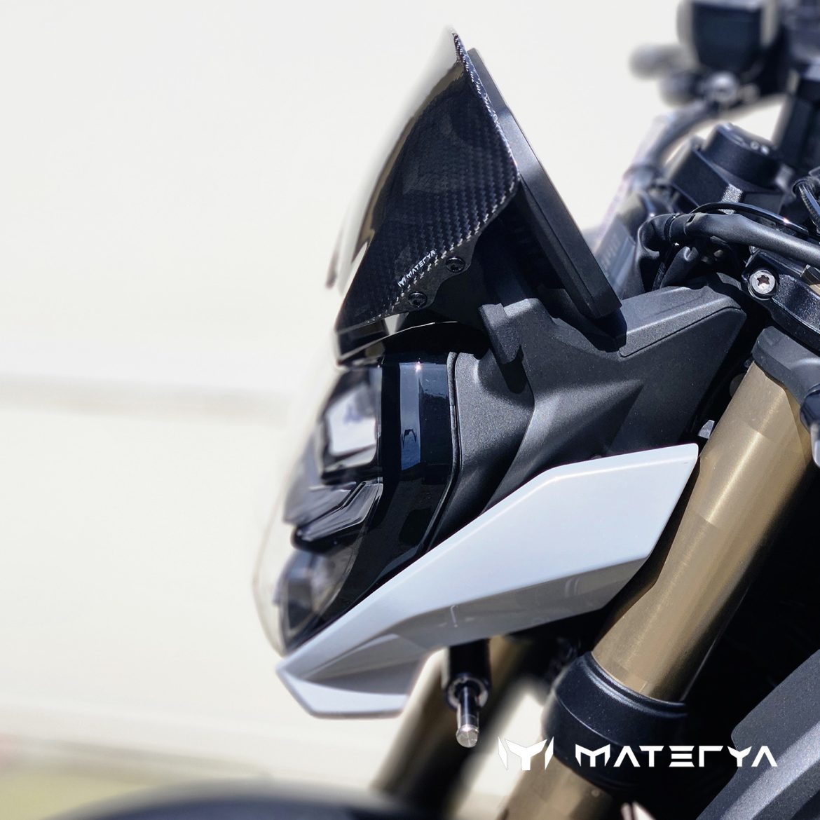 MATERYA BMW S1000R Carbon Fibre Flyscreen Screen 2021+ | Conquest ...