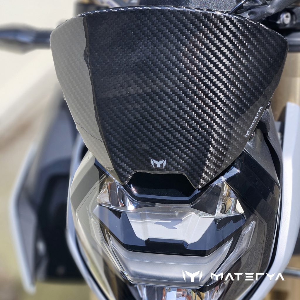 MATERYA BMW S1000R Carbon Fibre Flyscreen Screen 2021+ | Conquest ...