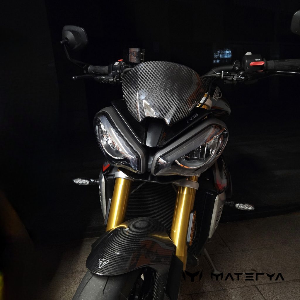 MATERYA Triumph Speed Triple 1200 RS Carbon Fibre Dashboard Instrument ...
