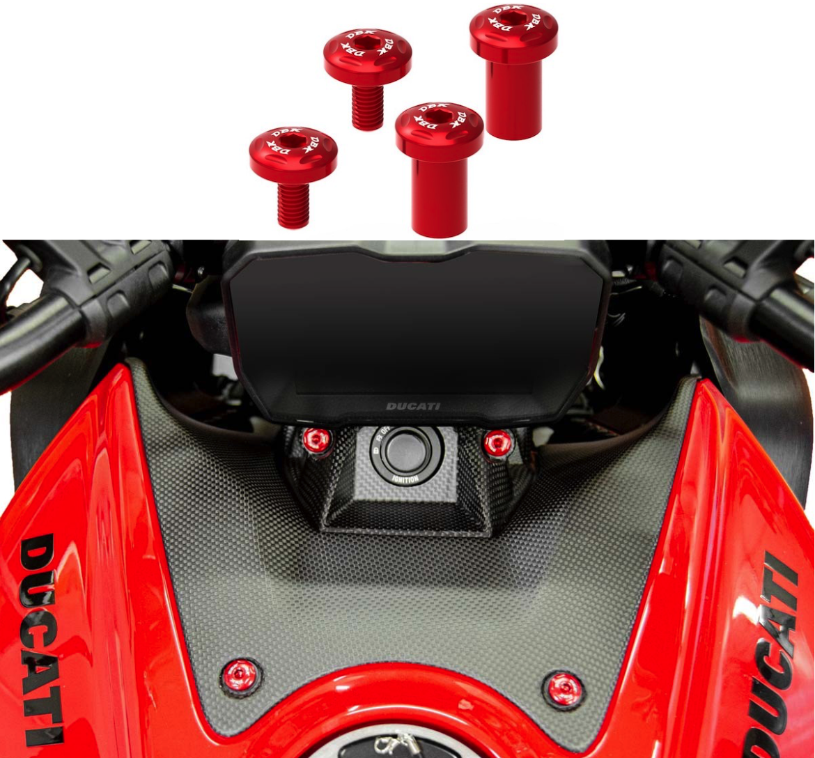 Ducabike Ducati Diavel V4 Key Cover Panel Screw Kit | Conquest Racing Ltd