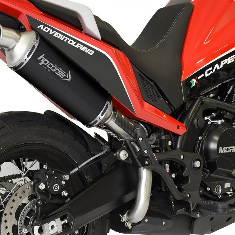 HP Corse Exhaust Moto Morini X-Cape SP-1 Short Silencer | Conquest ...