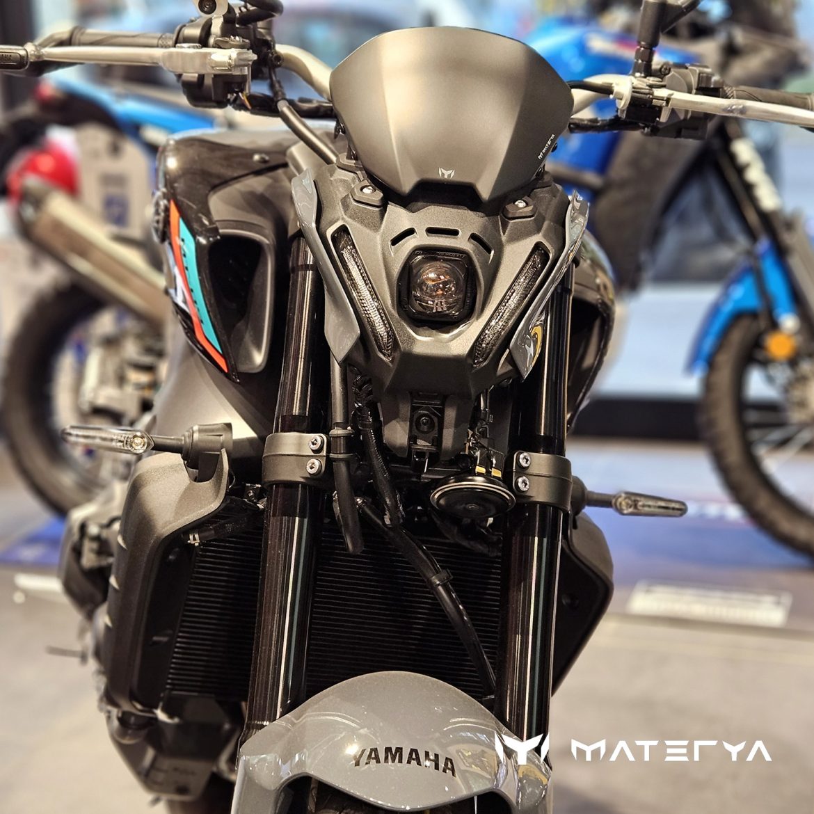 MATERYA Yamaha MT-09 Dashboard Cover Fly Screen 2021-23 | Conquest ...