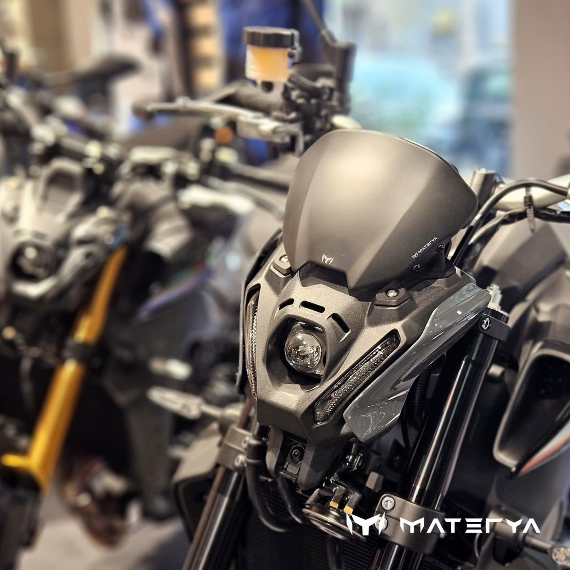 MATERYA Yamaha MT-09 Dashboard Cover Fly Screen 2021-23 | Conquest ...