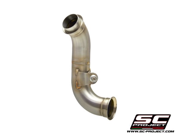 SC Project Exhaust KTM Duke 890 / R De-cat Link Pipe + OEM 2020 ...