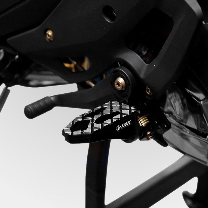 DBK BMW R1300GS Adjustable Rider Touring Footpeg Kit | Conquest Racing Ltd