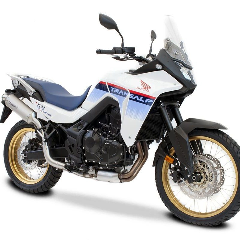 HP Corse Exhaust Honda Transalp XL 750 SP-1 Short High Position Silencer