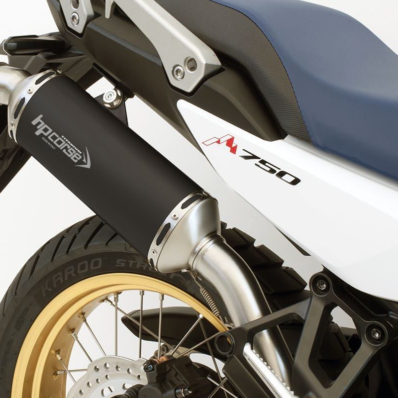 HP Corse Exhaust Honda Transalp XL 750 SP-1 Short High Position Silencer