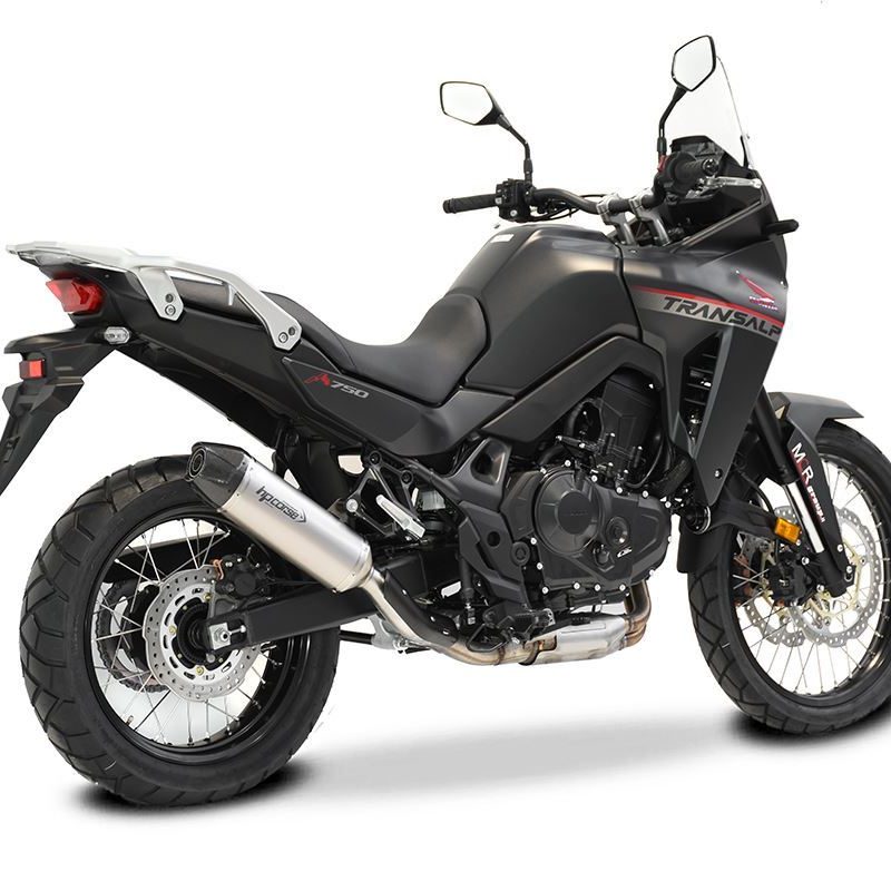 HP Corse Exhaust Honda Transalp XL 750 SP-1 Carbon Low Position Silencer