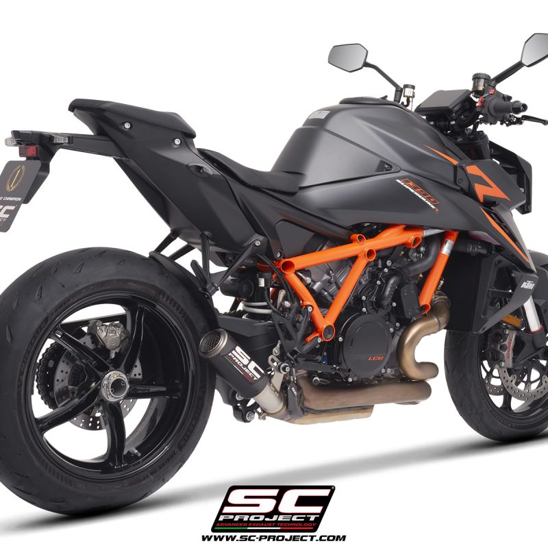SC Project Exhaust KTM Super Duke 1390 CR-T Carbon Fibre Silencer ...