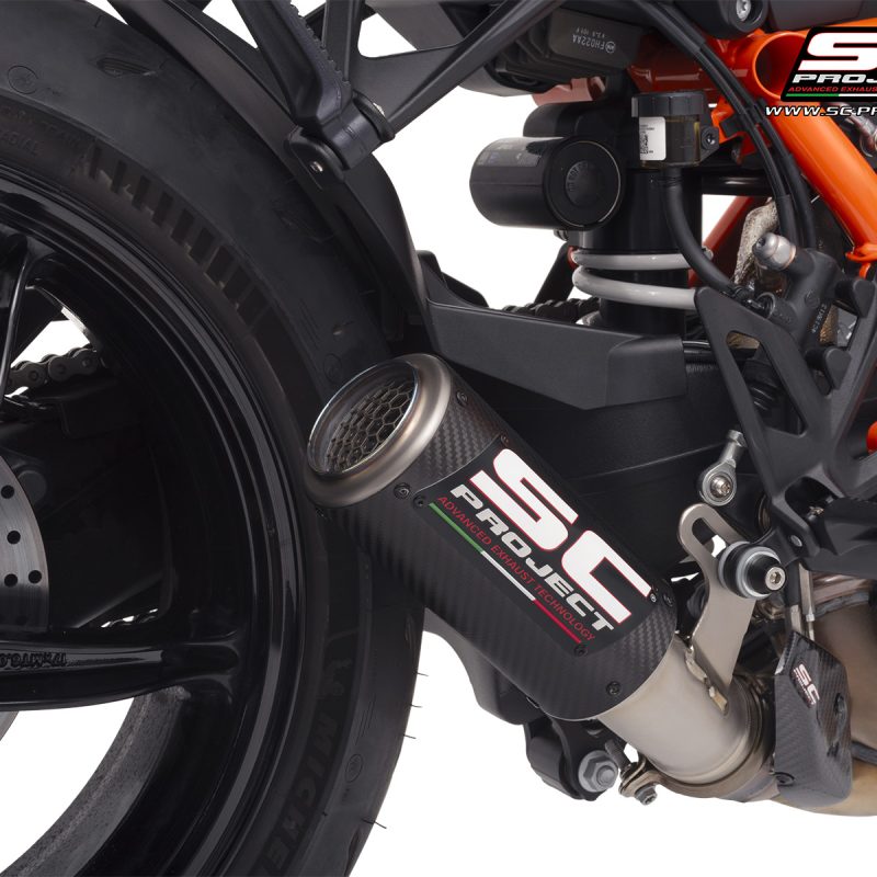 SC Project Exhaust KTM Super Duke 1390 CR-T Carbon Fibre Silencer ...