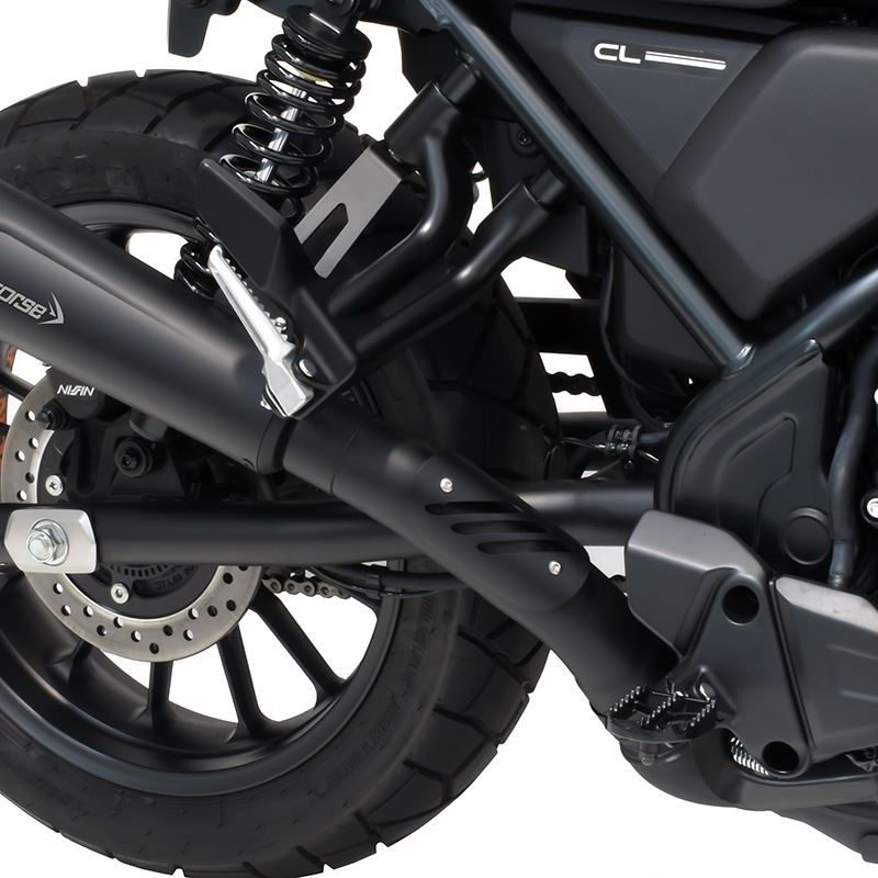 HP Corse Exhaust Honda CL500 Hydroform RS 300 Low Position Silencer ...