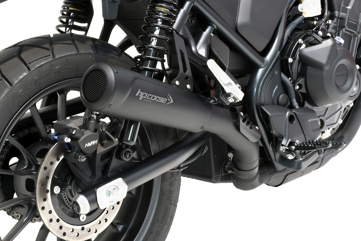 HP Corse Exhaust Honda CL500 Hydroform RS 300 Low Position Silencer ...