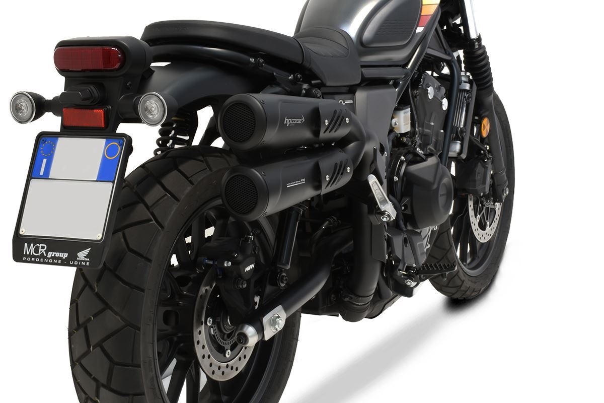 HP Corse Exhaust Honda CL500 Hydroform RS 300 Twin High Position ...