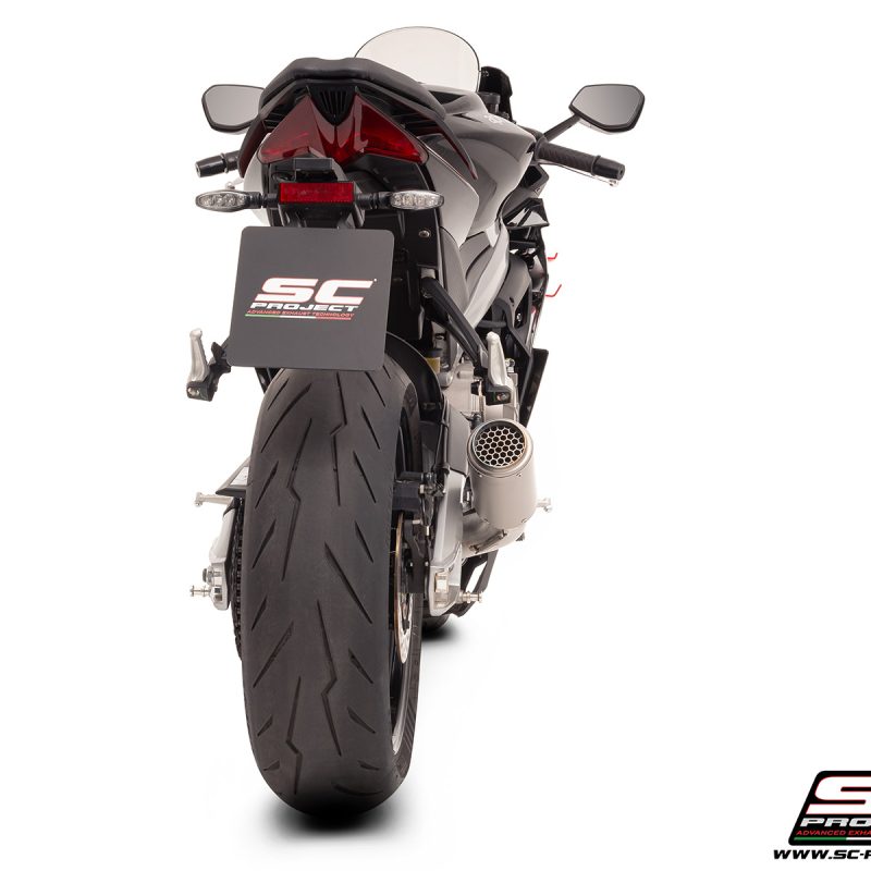 SC Project Aprilia RS660 CR-T 2-1 Full Exhaust System + Stoneguard 2025 ...